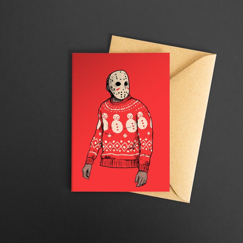 Jason Christmas Jumper - Etsy UK
