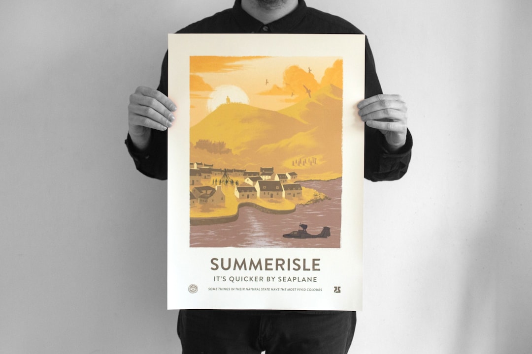 Visit Summerisle the Wicker Man Poster. Folk Horror. - Etsy UK