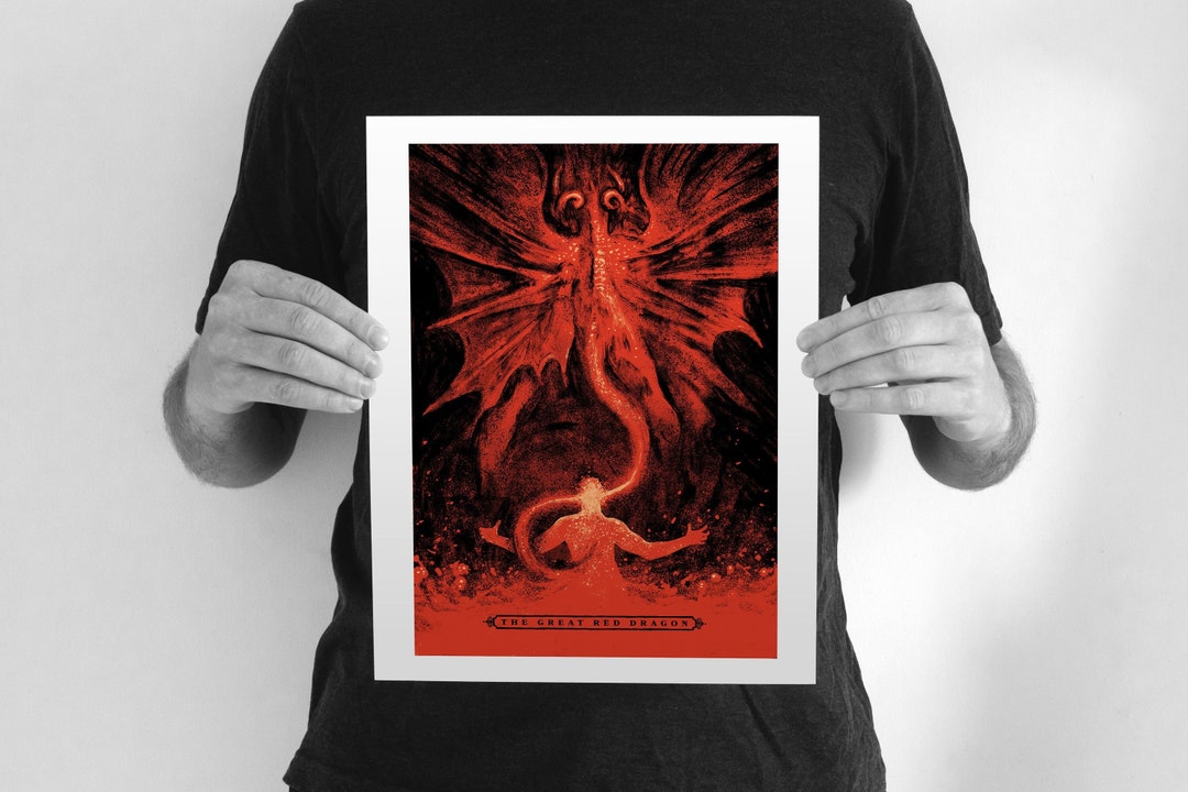 The Great Red Dragon Hannibal Art Print - Etsy