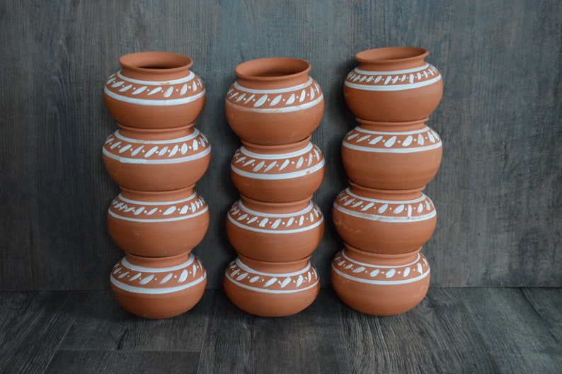 Medium Traditional Indian Clay Pot Matki Matla Matlu | Etsy