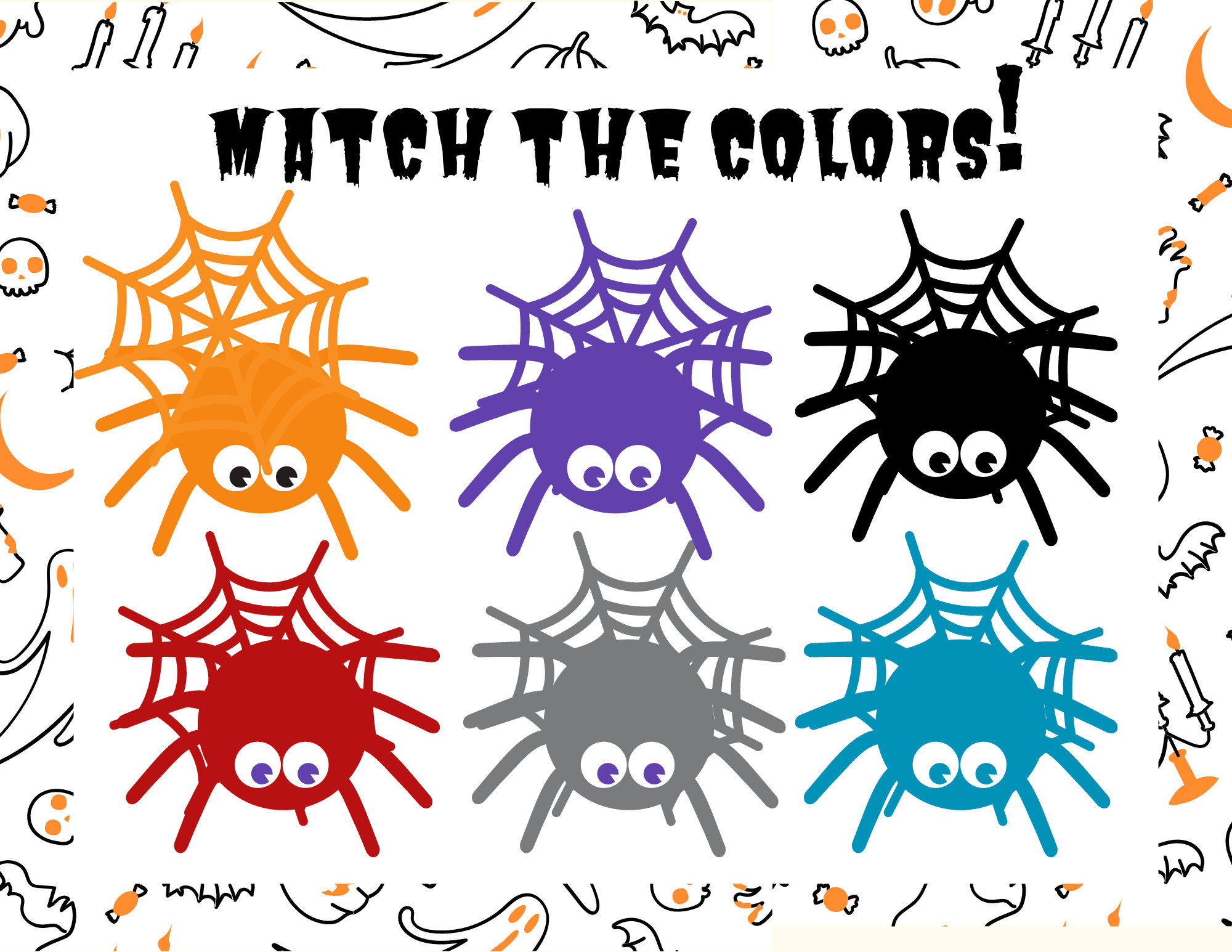 Halloween Busy Book Printable Toddler Learning Book Halloween ...