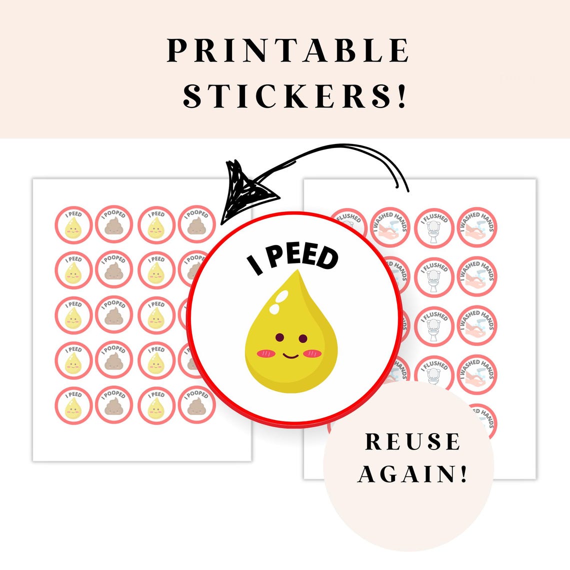 Cars Potty Training Chart Printable, Toilet Training Chart, Toileting ...