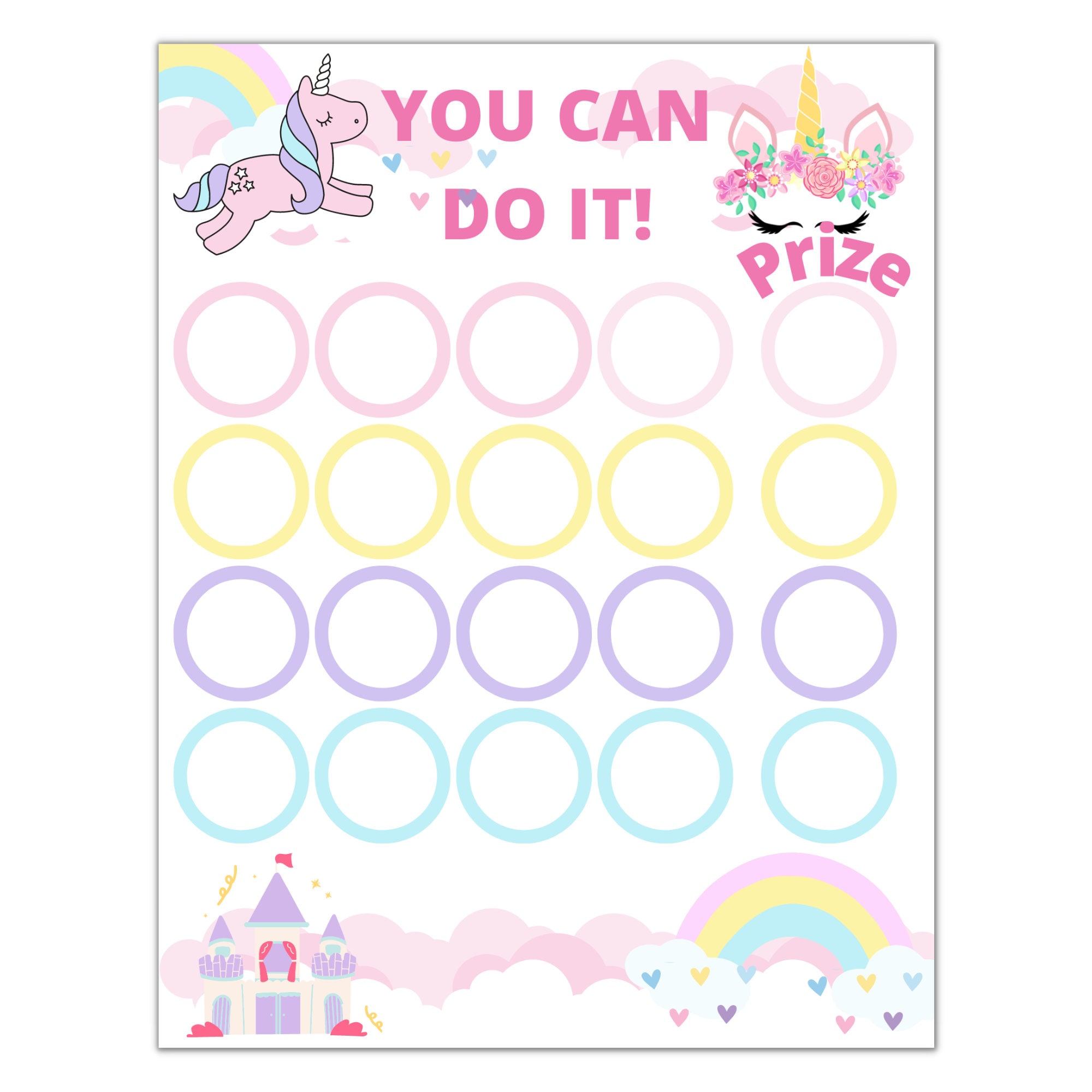 Unicorn Reward Chart | Printable Unicorn Sticker Chart | Daily Chore ... Unicorn Reward Chart | Printable Unicorn Sticker Chart | Daily Chore ...