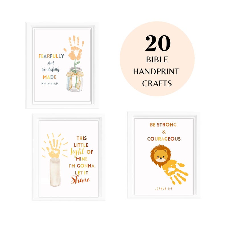 Christian Handprint Art, Baby Toddler and Preschool, Sunday School ...