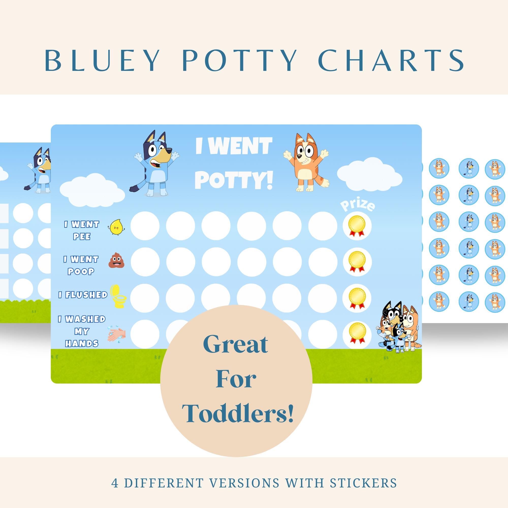 Potty Training Tools UPKOCH Potty Training Chart Stickers Reusable