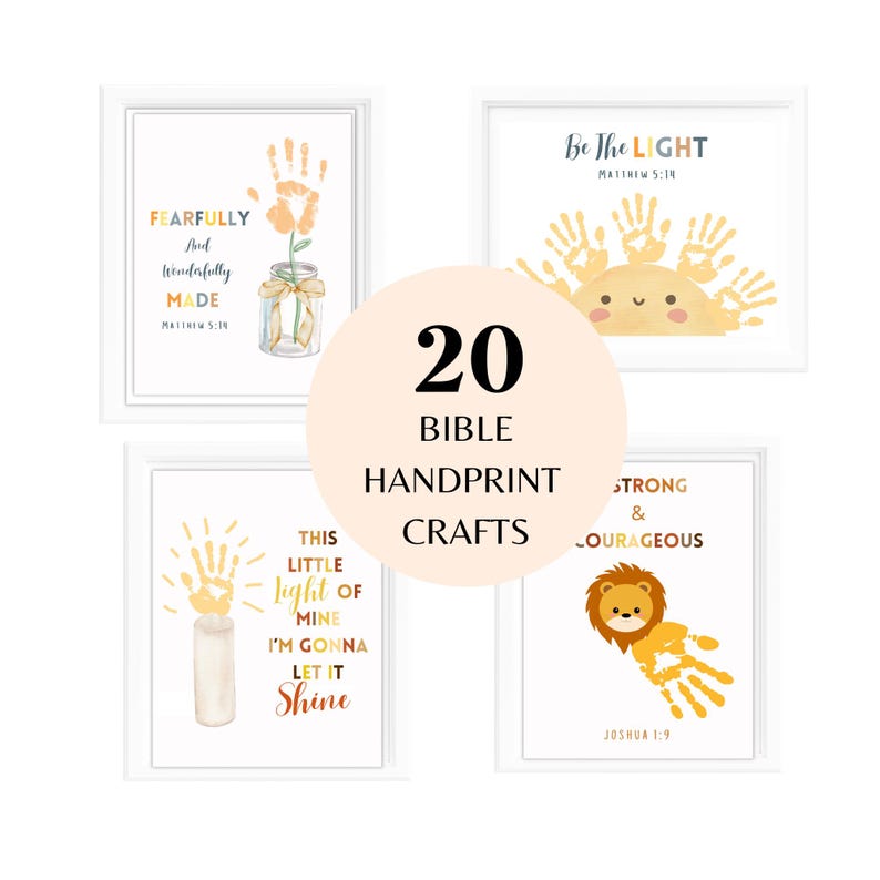 Christian Handprint Art, Baby Toddler and Preschool, Sunday School ...
