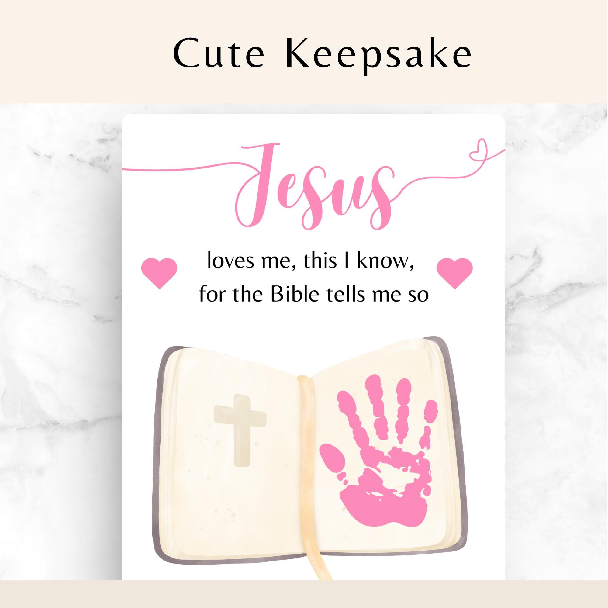 Christian Handprint Art, Preschool, Sunday School Nursery Activity ...
