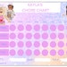Girl Roblox Editable Reward Chart, Roblox Reward Chart, Printable ...