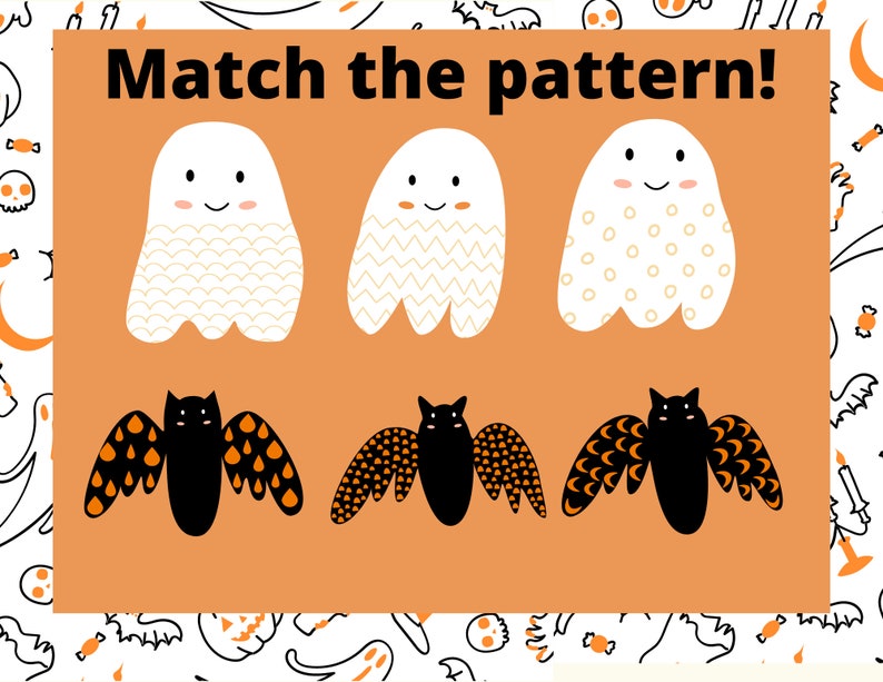 Halloween Busy Book Printable Toddler Learning Book Halloween ...