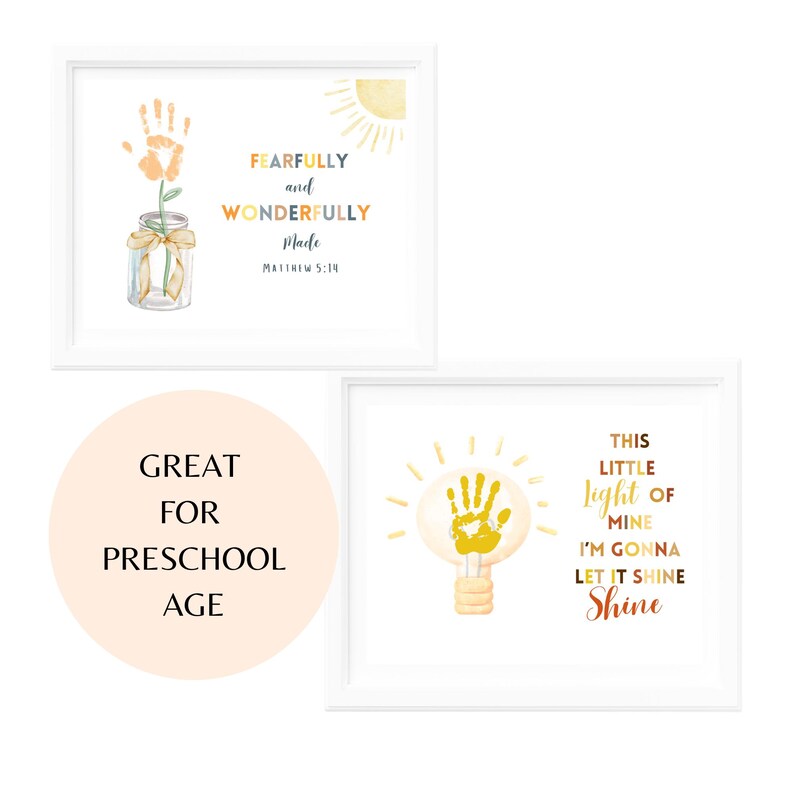 Christian Handprint Art, Baby Toddler and Preschool, Sunday School ...