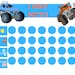 Printable Monster Truck Reward Chart | Monster Truck Potty Chart ...