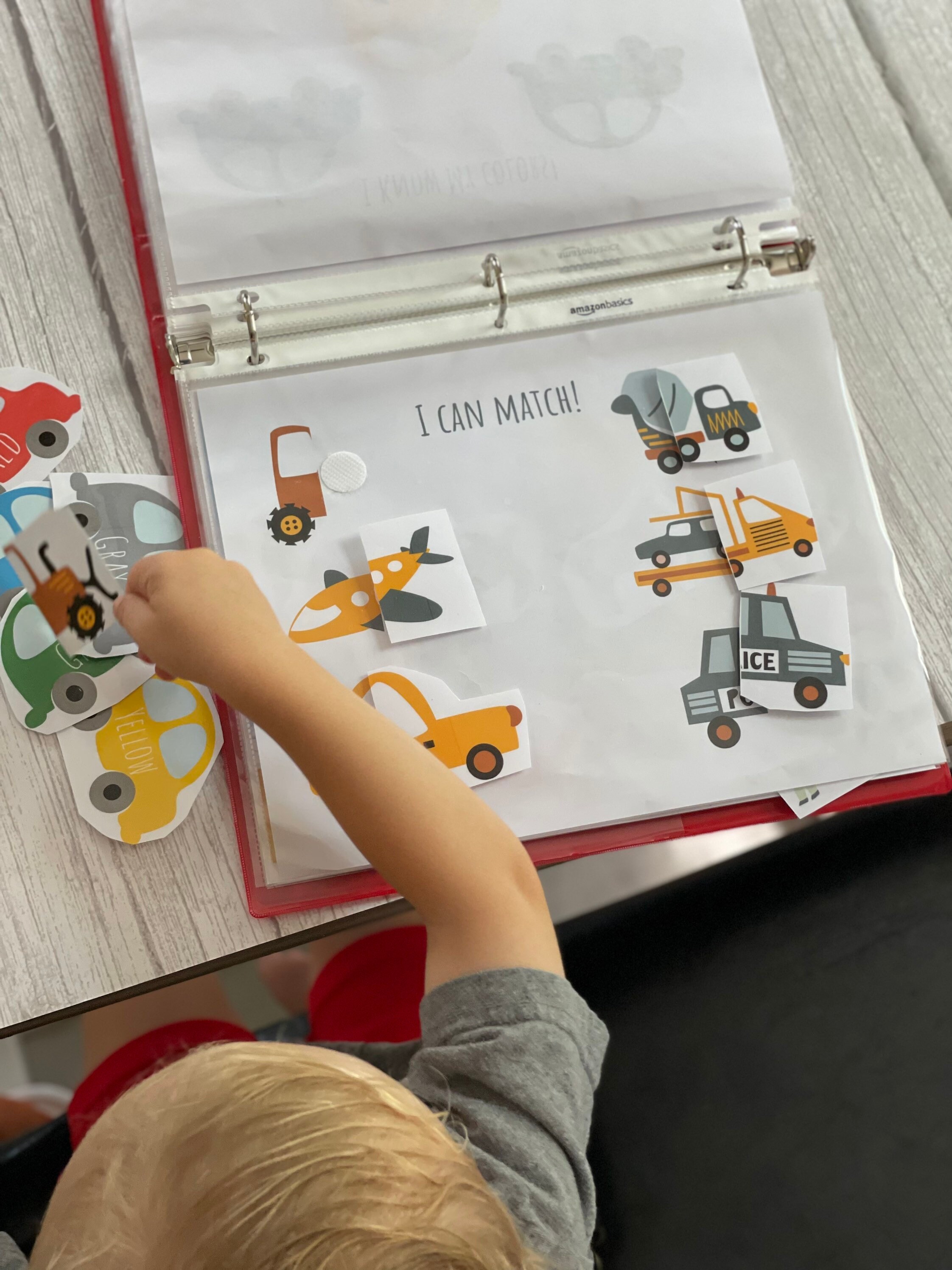 Transportation Busy Book Transportation Preschool Printable - Etsy