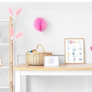 Daily Morning Board, Preschool Circle Time Board, Kids Daily Calendar ...