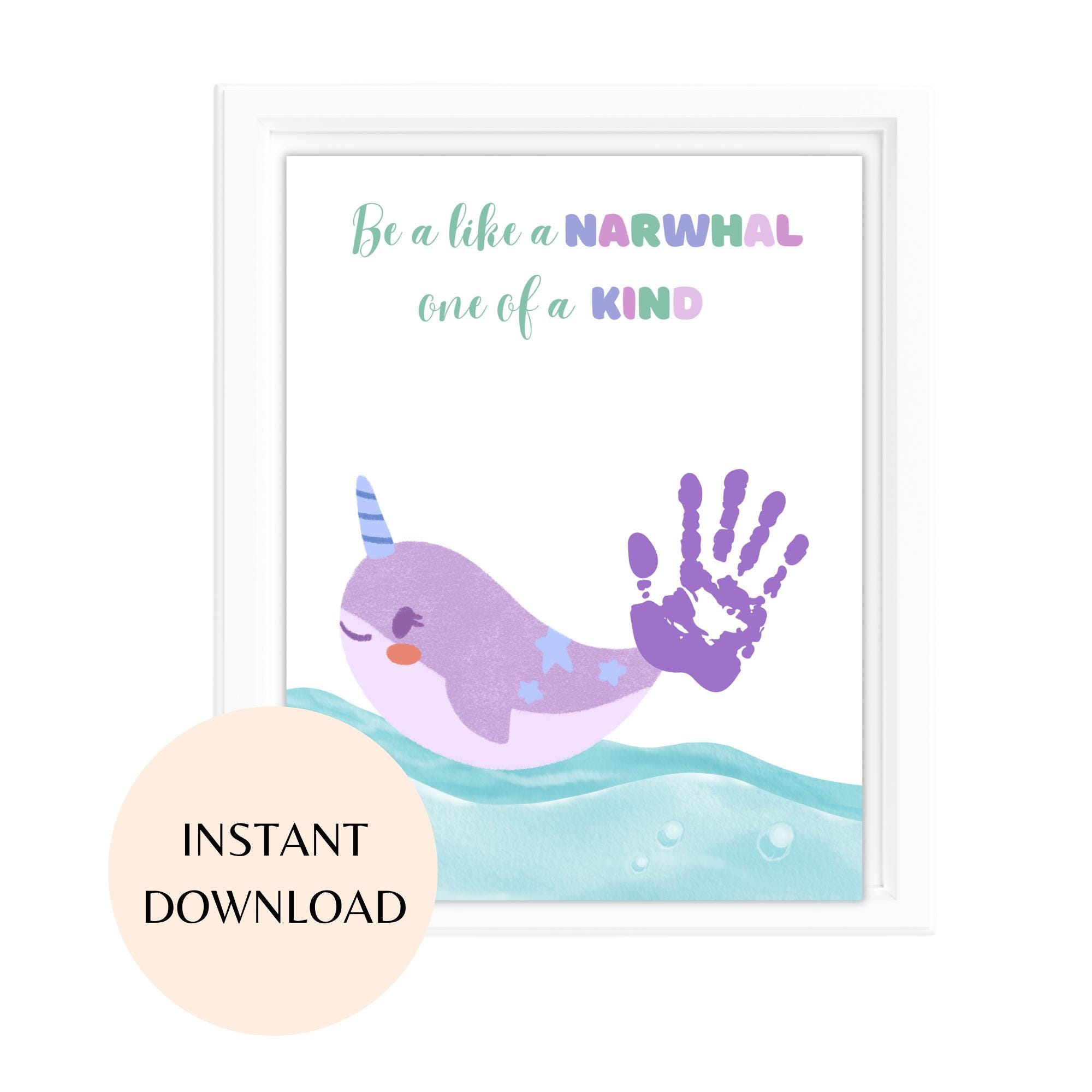 Mermaid Handprint Craft Bundle, Toddler Activity, Preschool Activity ...
