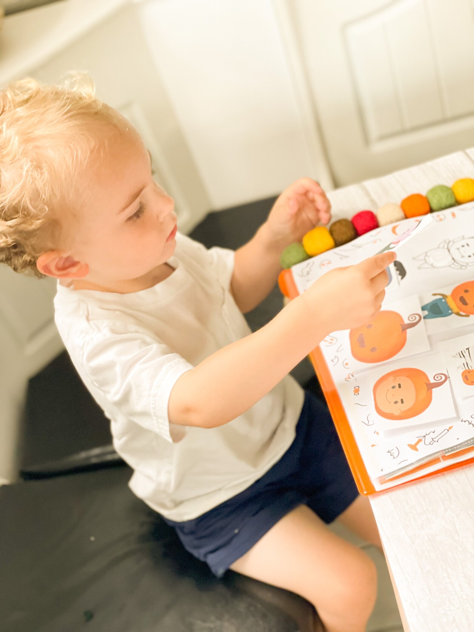 Halloween Busy Book Printable Toddler Learning Book Halloween ...