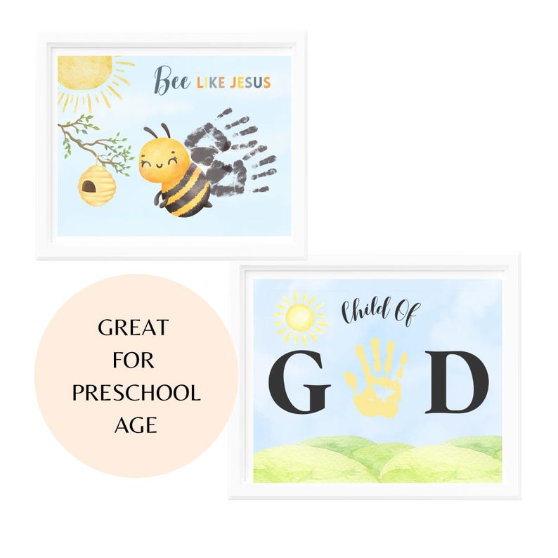Christian Handprint Art, Baby Toddler and Preschool, Sunday School ...