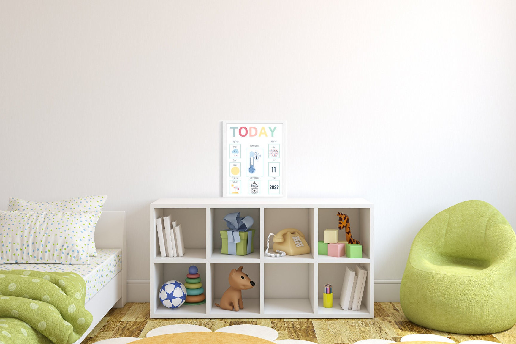 Daily Morning Board, Preschool Circle Time Board, Kids Daily Calendar ...