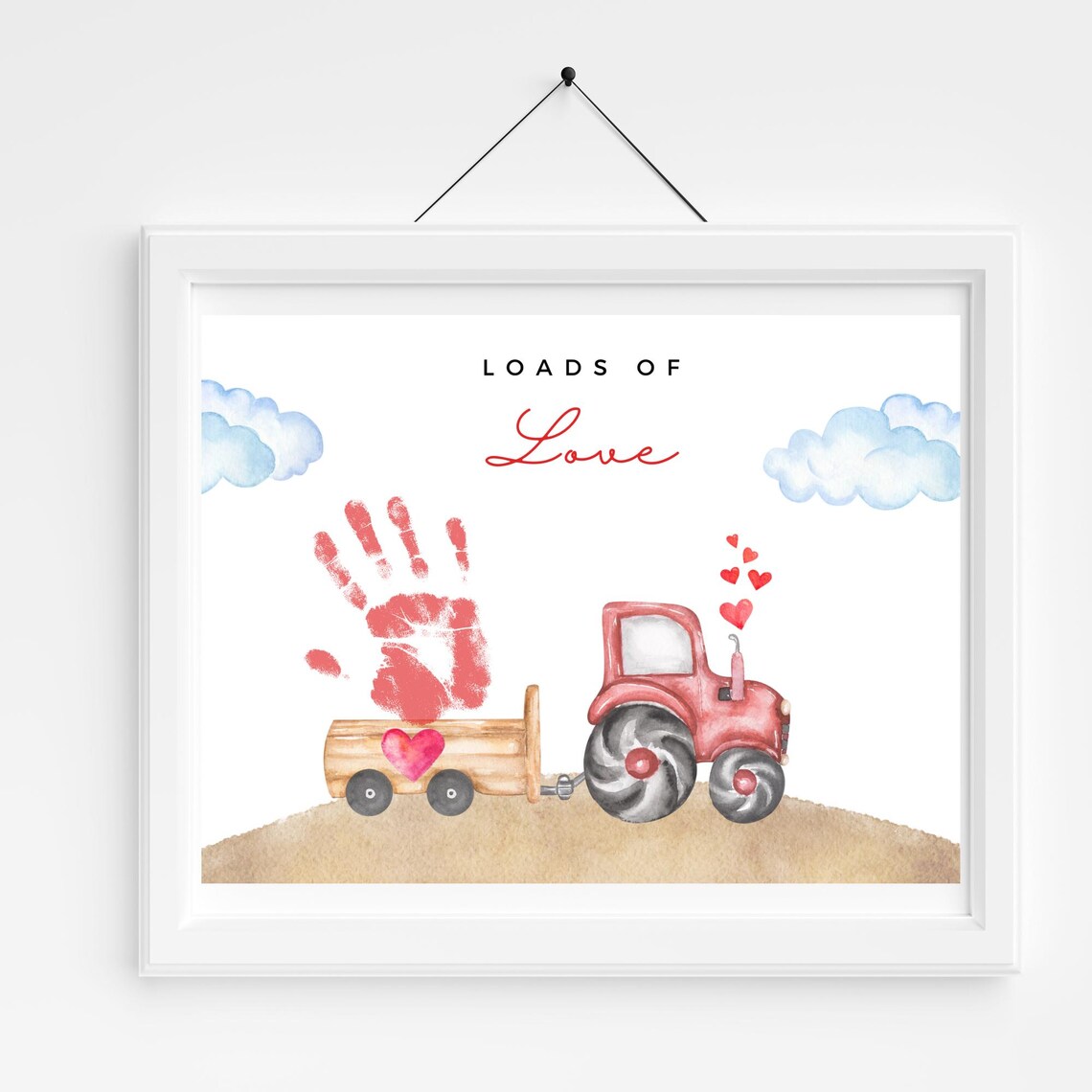 Valentine's Day Handprint Craft, Valentine's Day Handprint Art ...