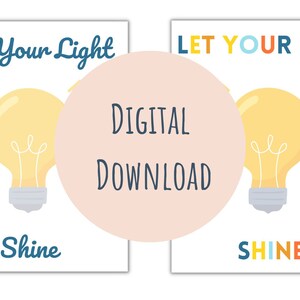 Let Your Light Shine Handprint Activity, Preschool Handprint Activity ...