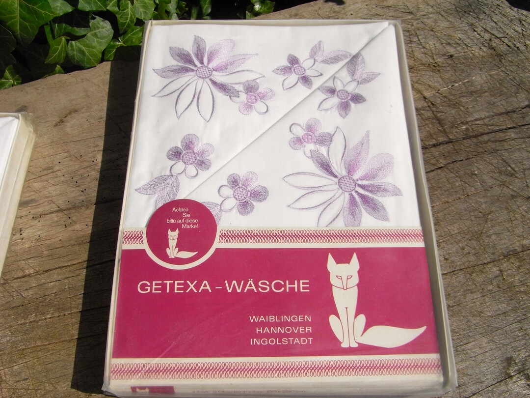 4-piece Vintage Bed Linen Cotton Wedding 2x Top Sheet Flap - Etsy