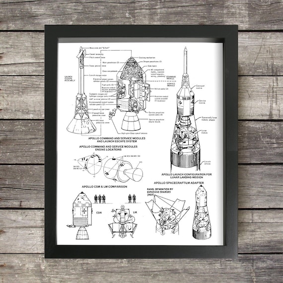 Apollo Rocket Schematics