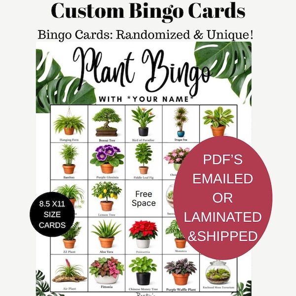 PartynWithPlants - Etsy