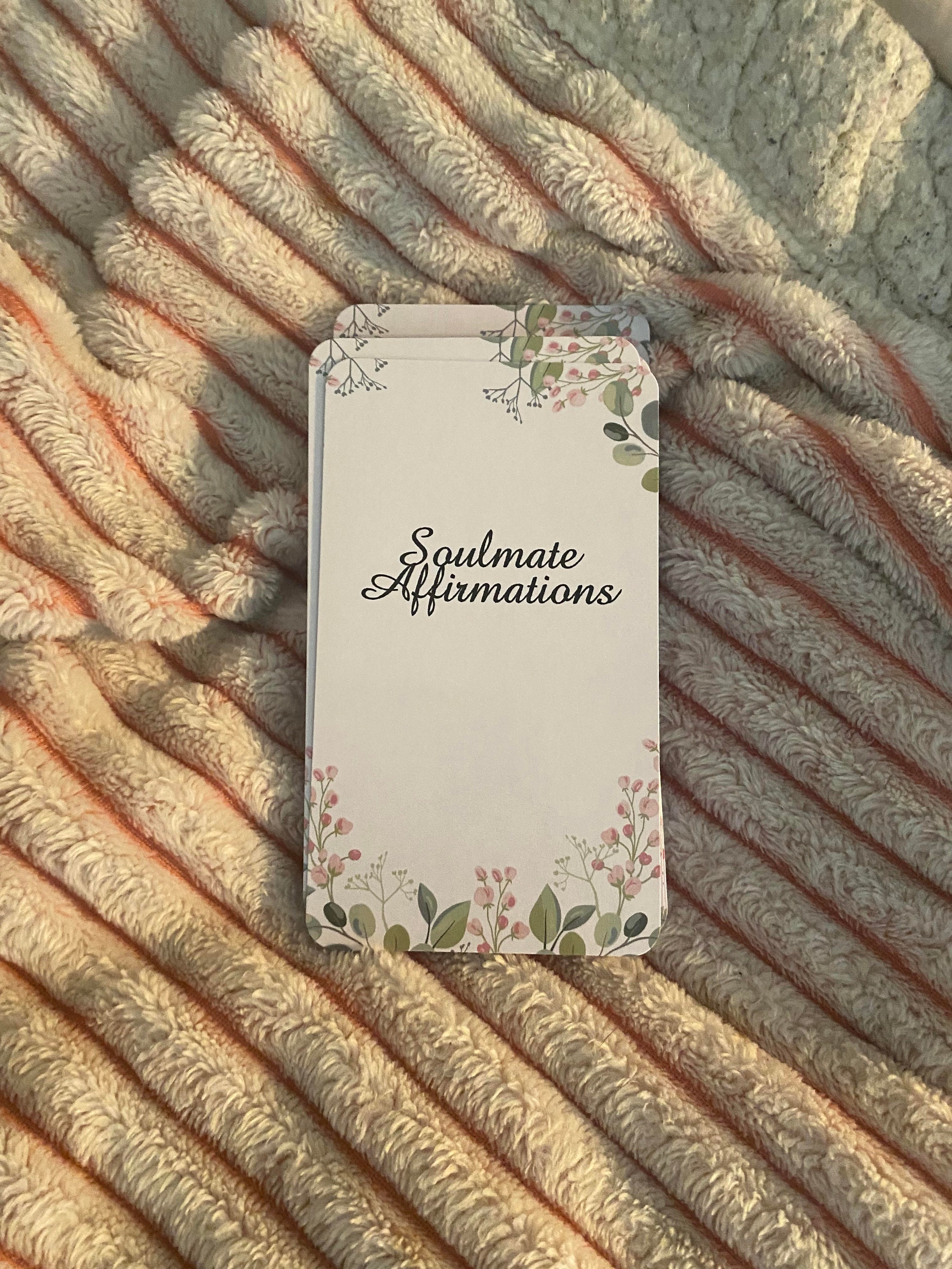 Soulmate Affirmation Tarot Deck - Etsy