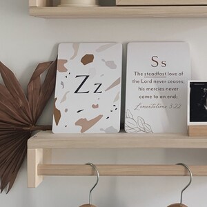 Scripture Cards, ABC Bible Verse Cards, Scripture Memory Flash Cards ...