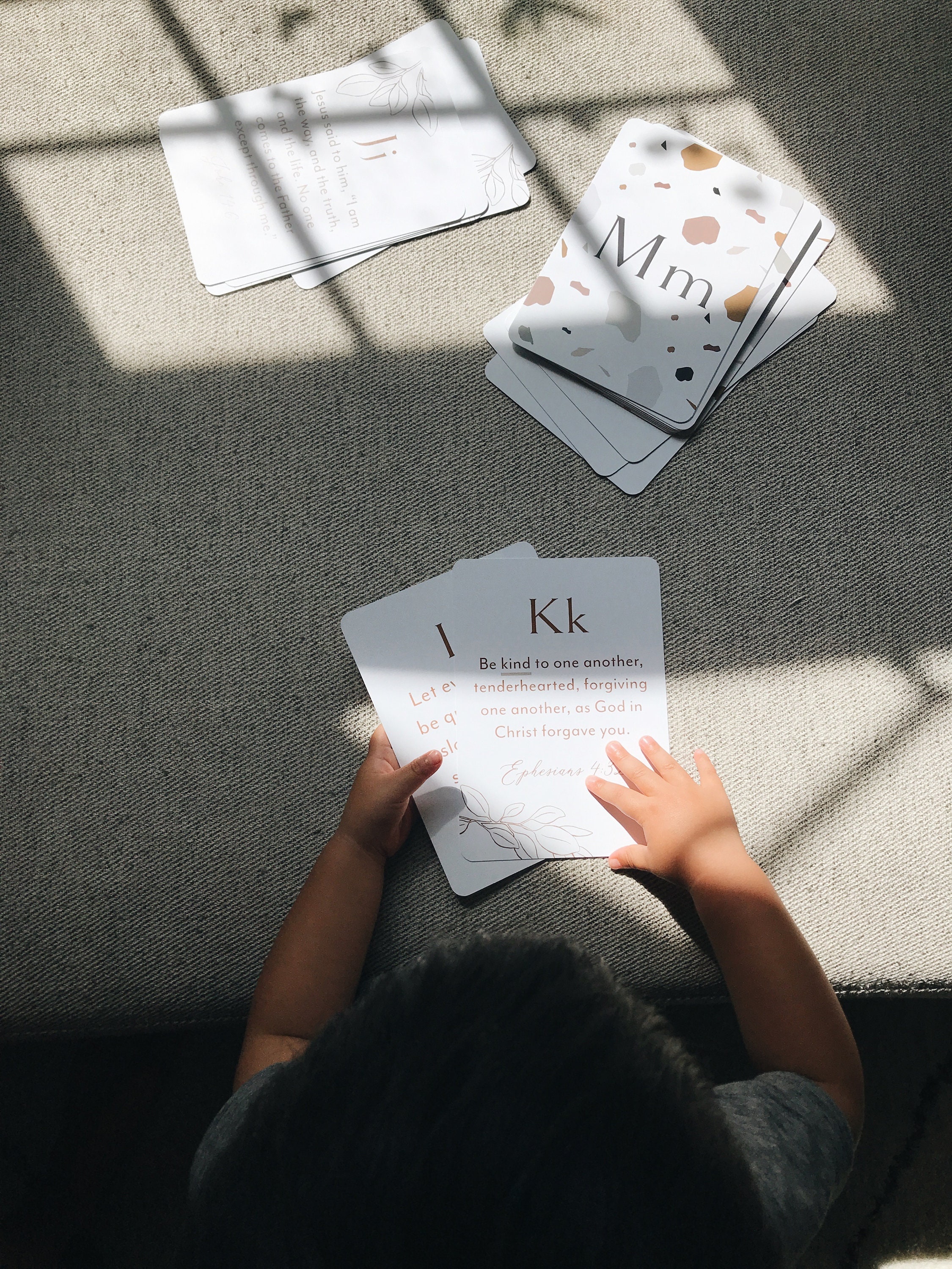 Scripture Cards, ABC Bible Verse Cards, Scripture Memory Flash Cards ...