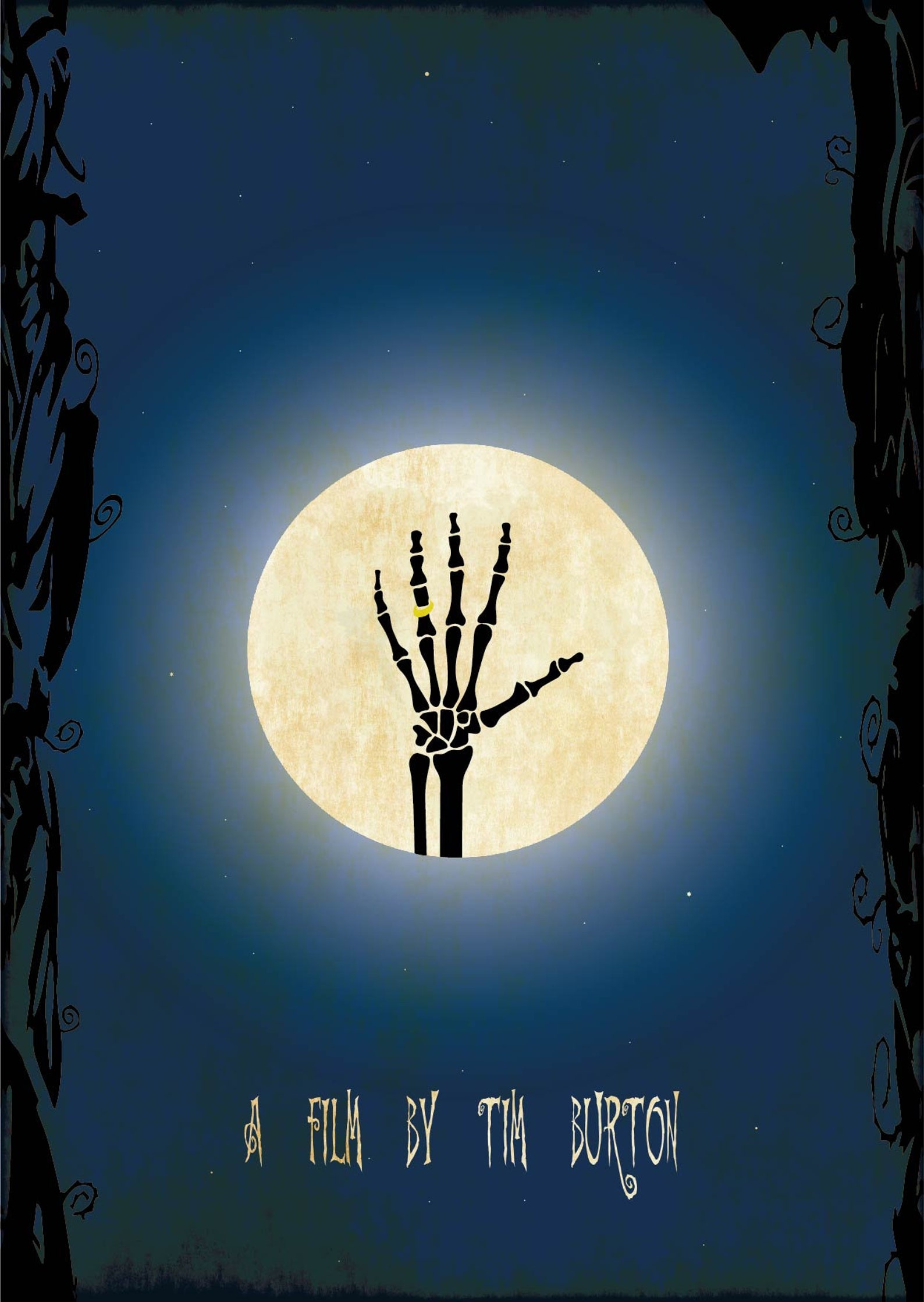 Corpse Bride Minimalist Poster Tim Burton Alternative Movie Print ...