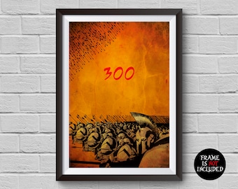 300 Movie Poster | Etsy