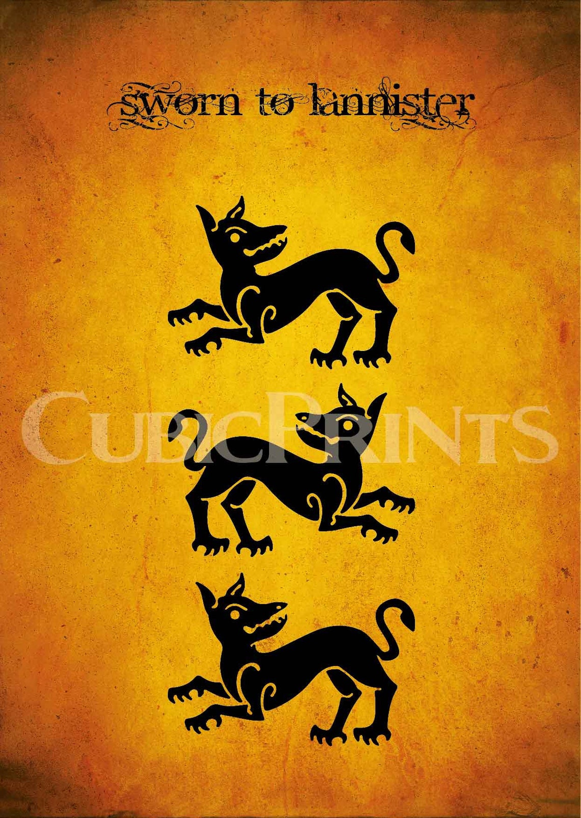 Game of Thrones House Symbols Minimalist Poster House Clegane Print GOT ...