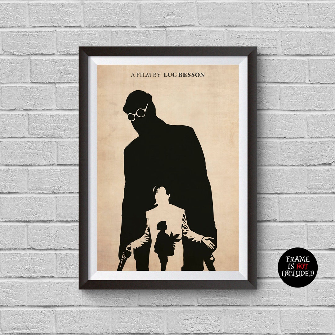 Leon the Professional Minimalist Poster Luc Besson Alternative Movie ...