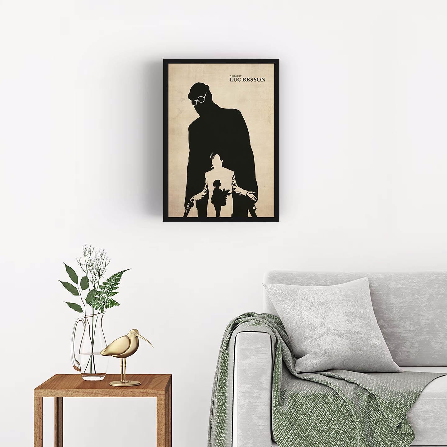 Leon the Professional Minimalist Poster Luc Besson Alternative Movie ...