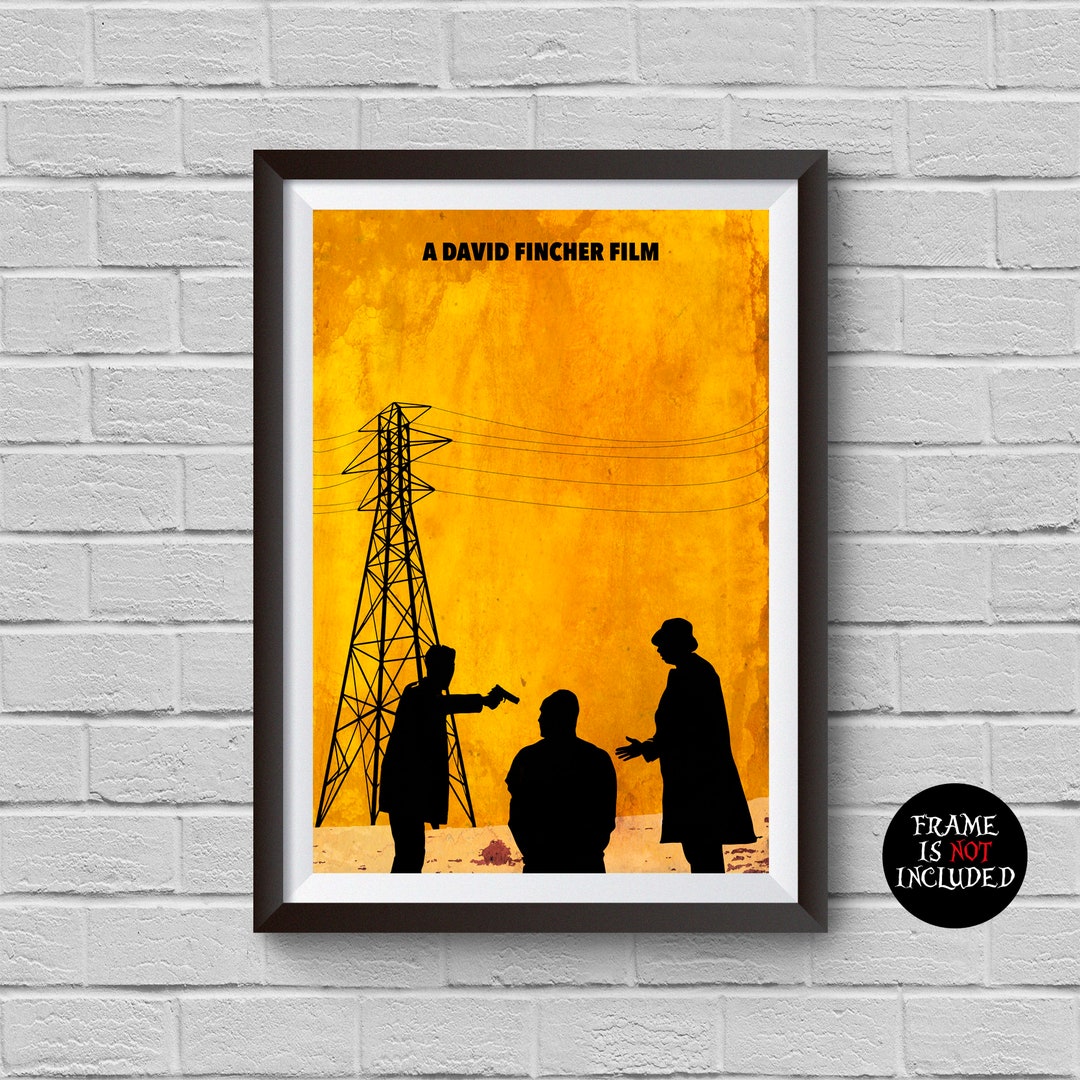 Seven Minimalist Poster Se7en Alternative Cult Movie Print - Etsy
