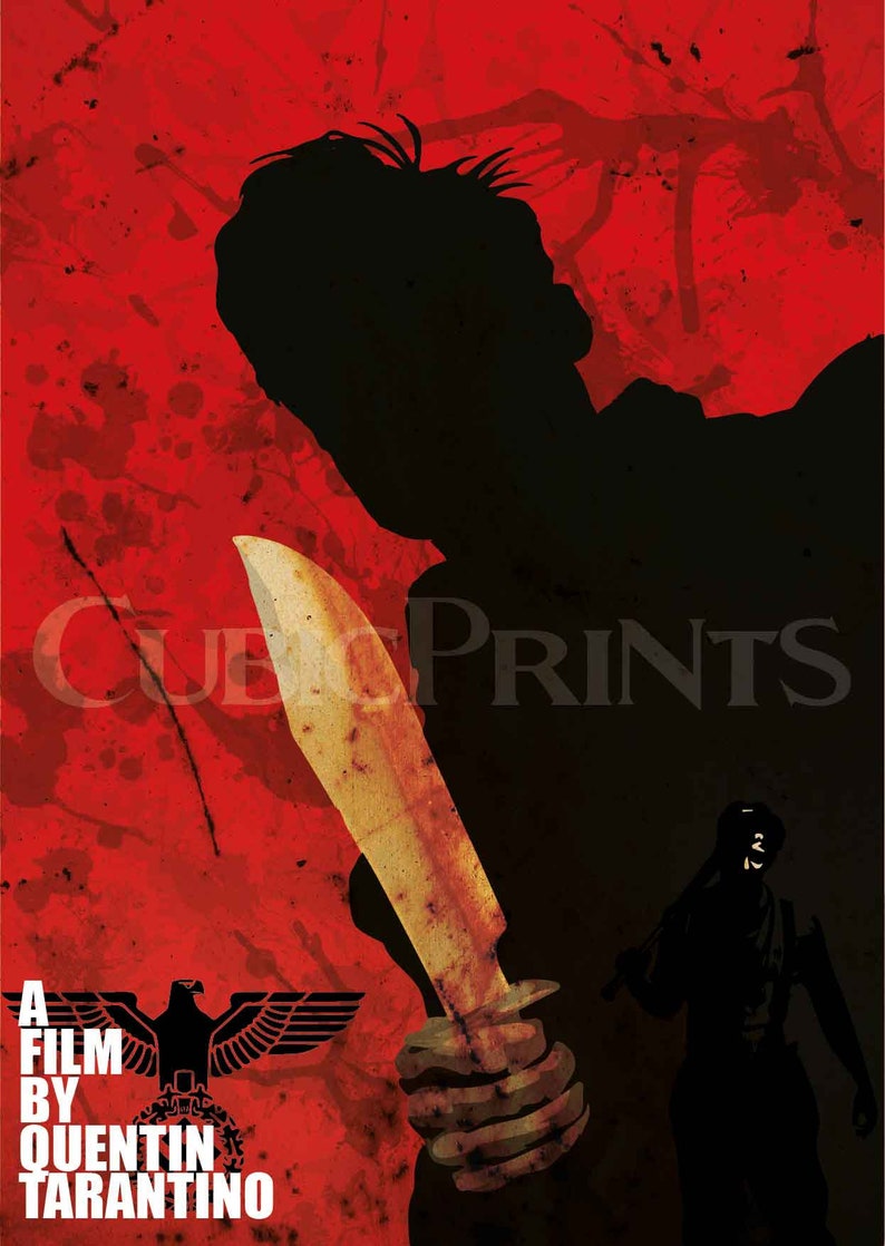 Quentin Tarantino Movies 9 Minimalist Poster Set with the last | Etsy