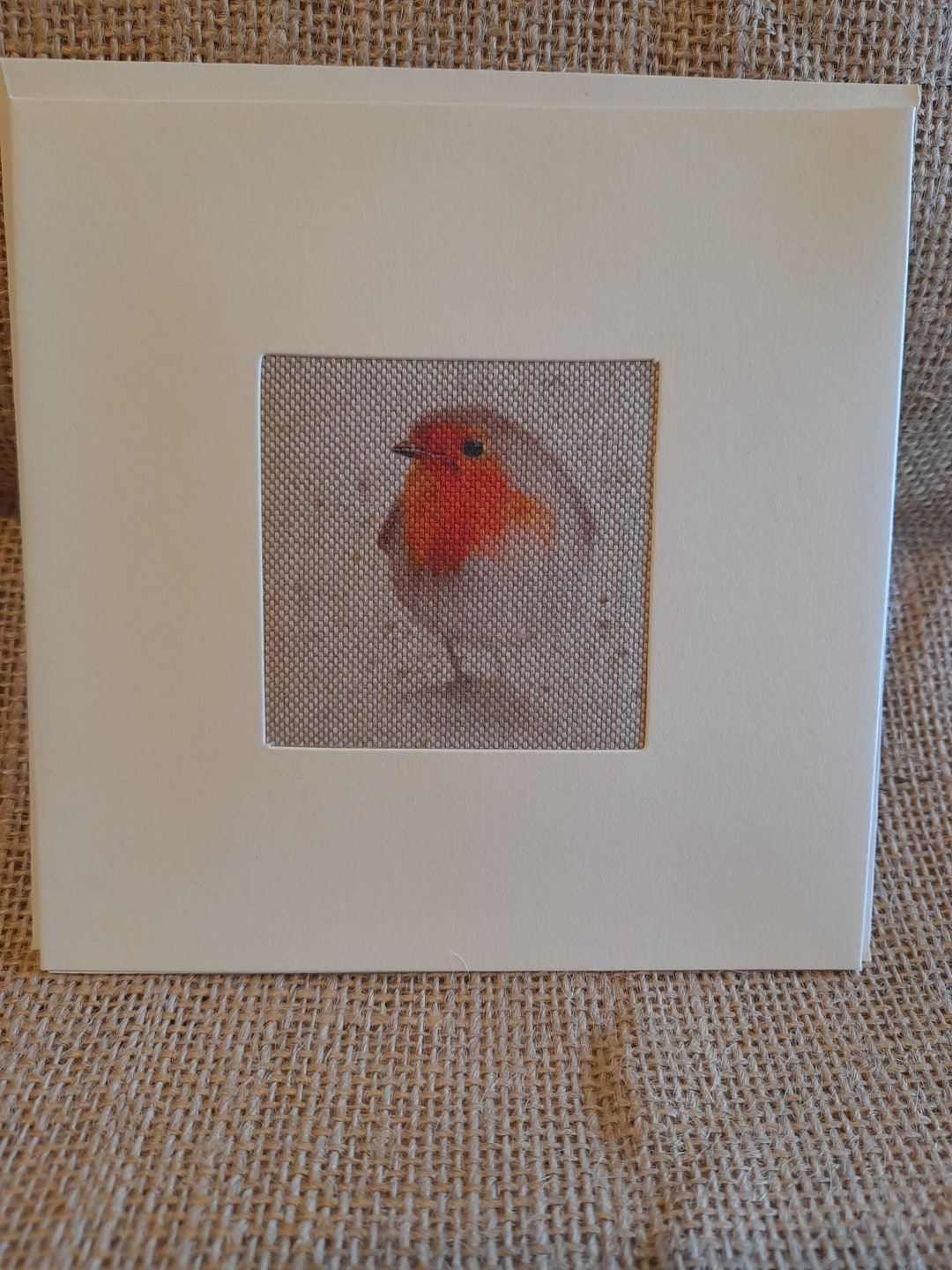 Robin Padded Card, Lovely Robin Cards, Blank Robin Cards - Etsy