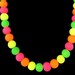 Neon Multi Color Pearl Necklace - Summer Time Jewelry - Trendy Summer ...