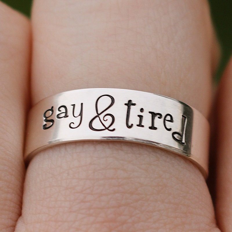 Mens Gay Rings - Etsy