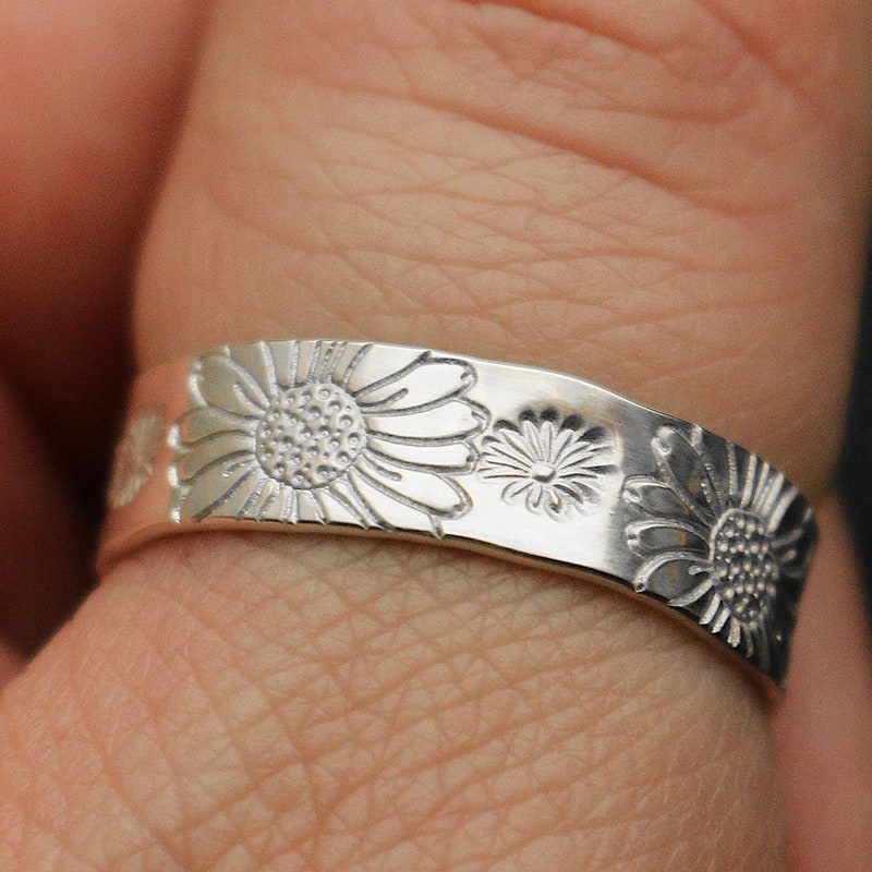 Daisy Rings - Etsy