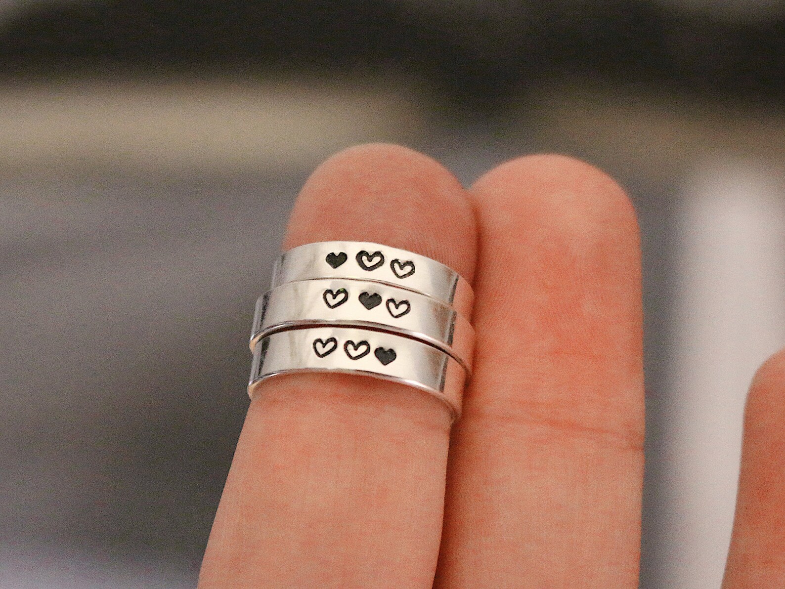 Best Friend Rings for 2, 3, 4, 5, 6 | Custom Initials Pinky Swear ...