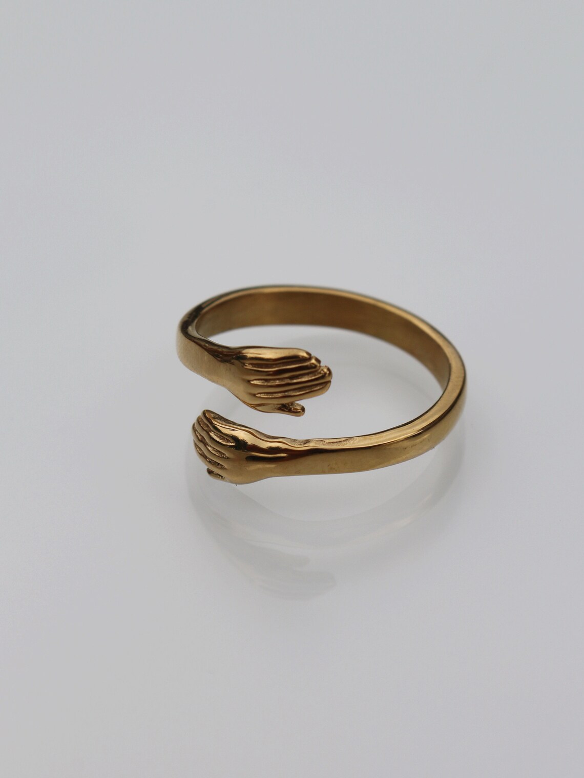 Hug Ring | Adjustable Promise Ring | Best Friend Birthday Gift ...