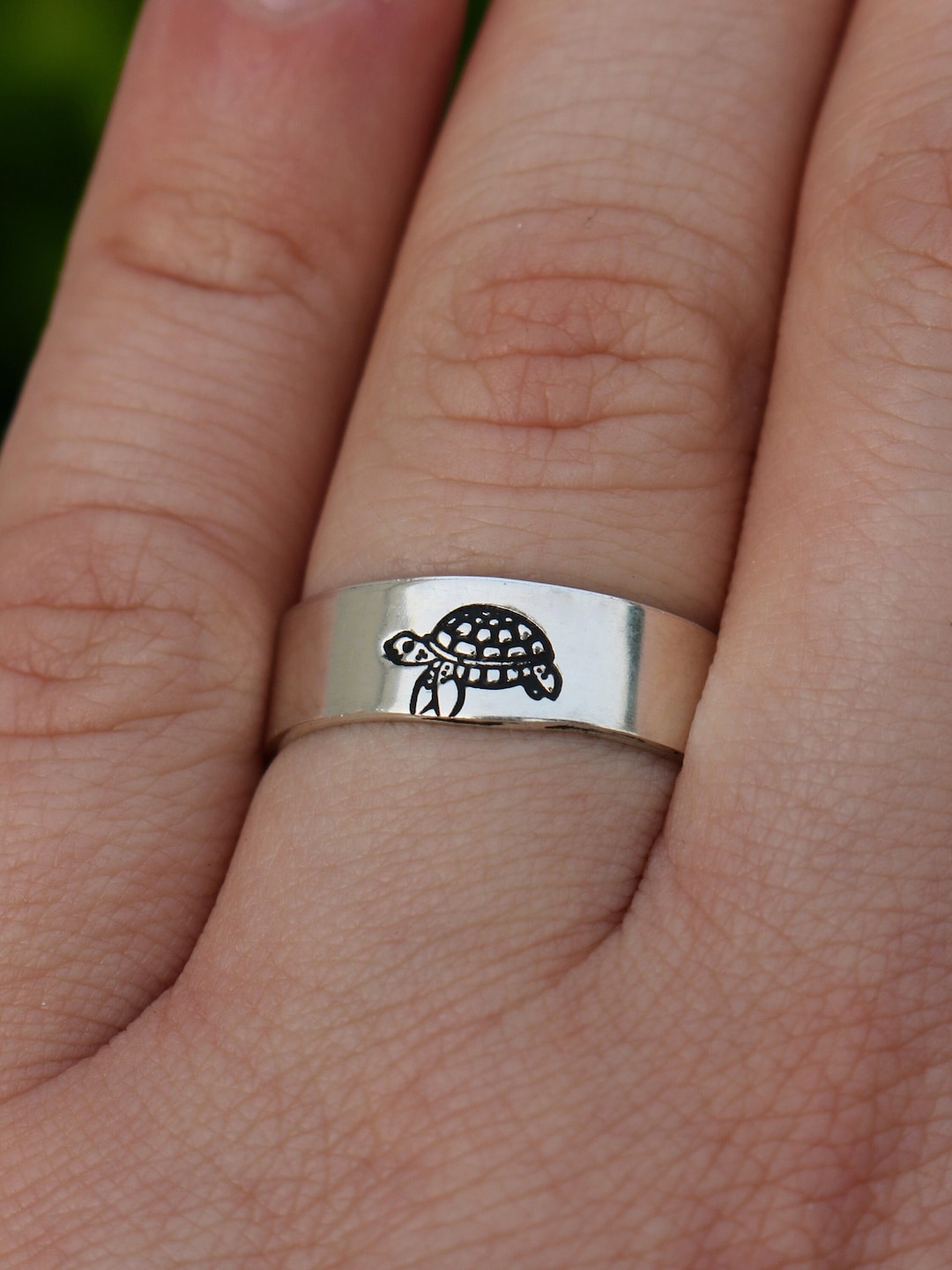 Sea Turtle Ring | Ocean Turtle Ring | Cute Turtyle Stacking Ring ...