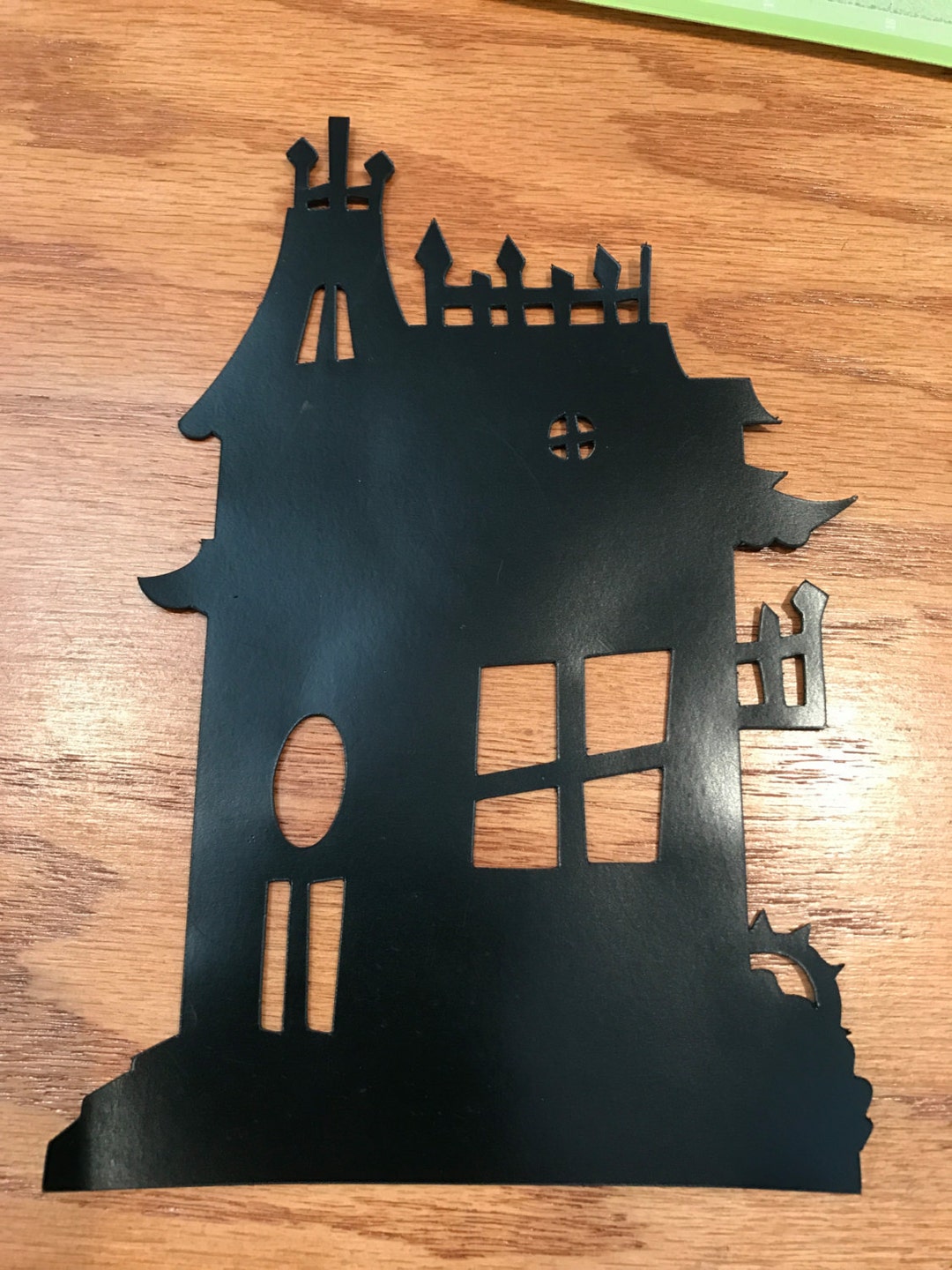 Haunted House Magnet - Etsy