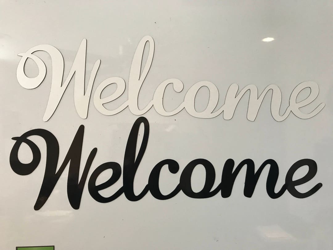 Welcome Magnet - Etsy