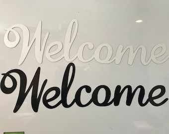 Magnet Welcome Sign - Etsy