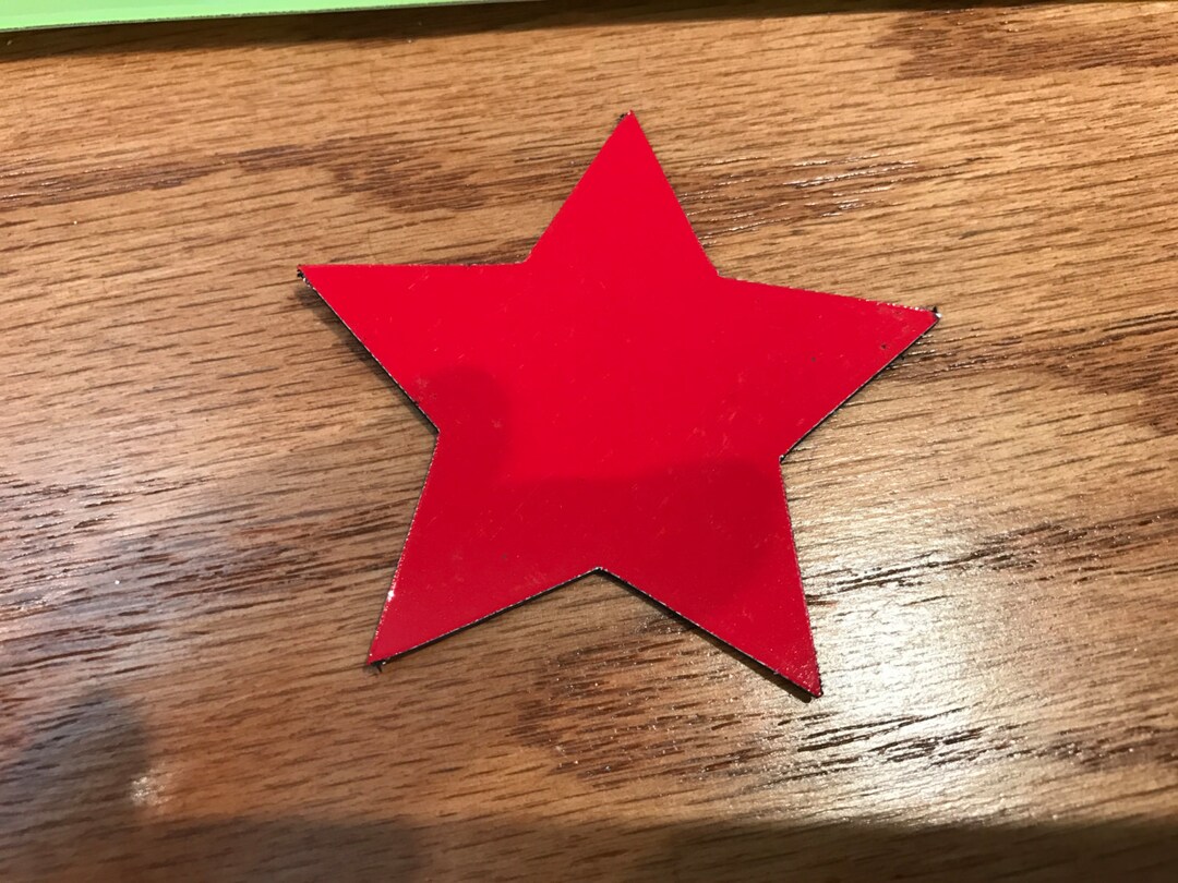 Red Star Magnet - Etsy