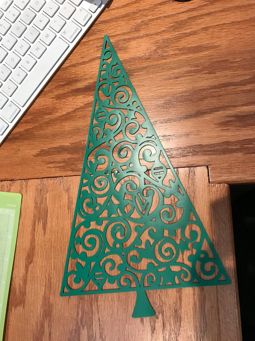 Decorative Christmas Tree Magnet - Etsy