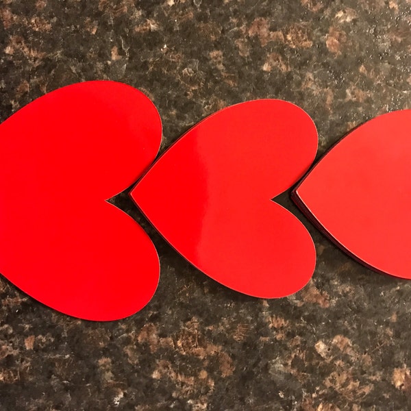 Small Red Heart - Etsy