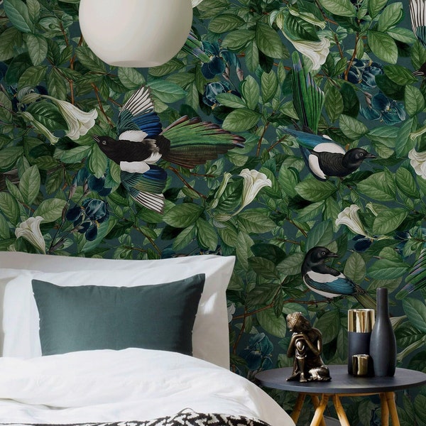 Big Print Wallpaper - Etsy